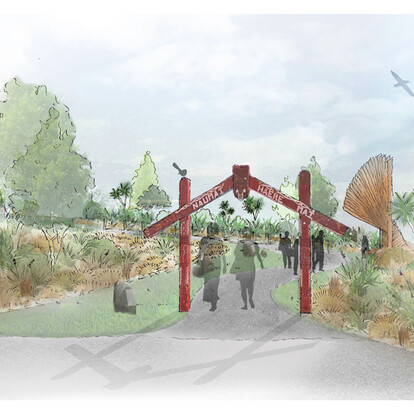 Murihiku Marae Ātea | New Zealand Institute of Landscape Architects ...